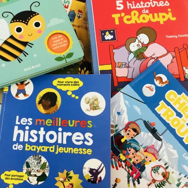 13 French children's books by age
