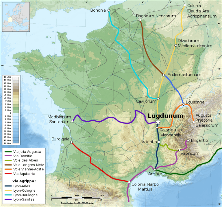 Julius Caesar and the Roman Conquest of Gaul (France)