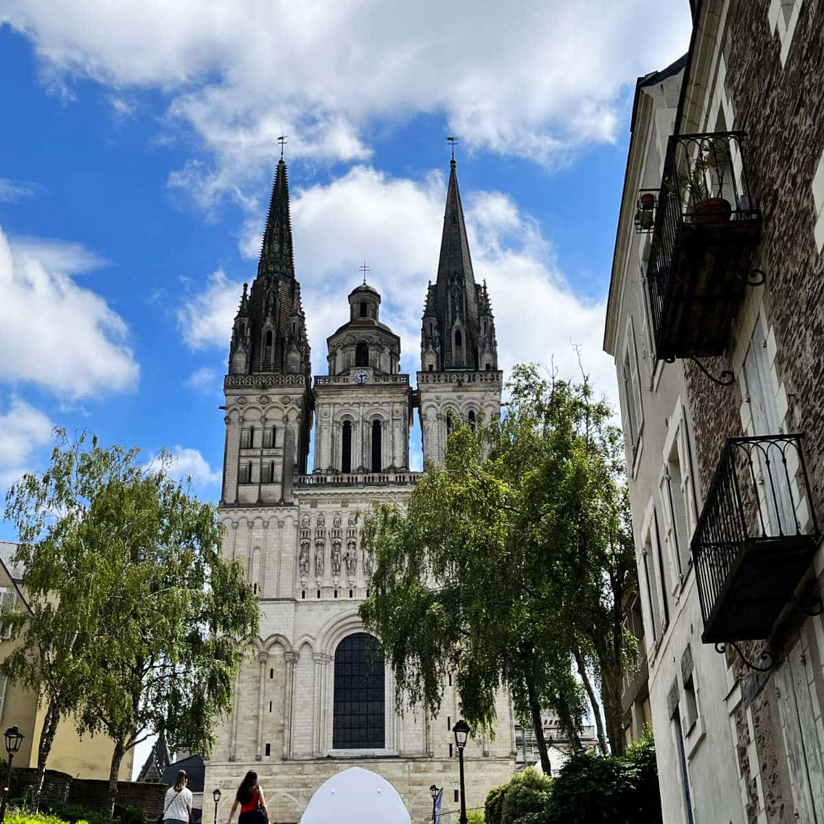 Angers: the ancient capital of Anjou, France